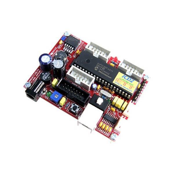 (ยกเลิกจำหน่าย/Retired) Very Low Cost dsPIC30F4011 Base Board - ThaiEasyElec Electronic for ...