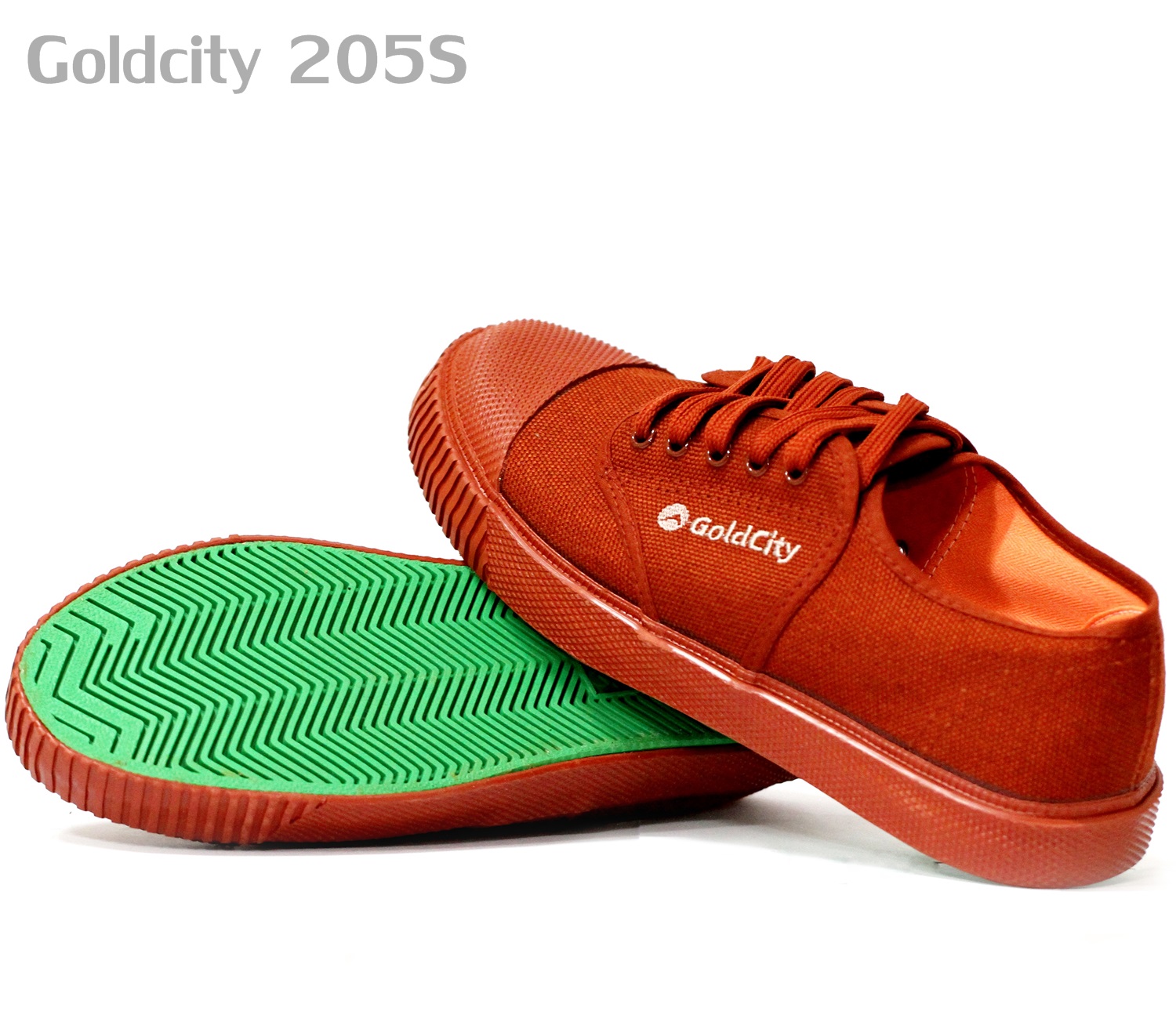 รองเท้าผ้าโกลซิตี้ GoldCity รุ่น205 S รุ่นยอดนิยม (ของแท้จากบริษัท) สีน้ำตาล เบอร์ 27-30 - MY ...