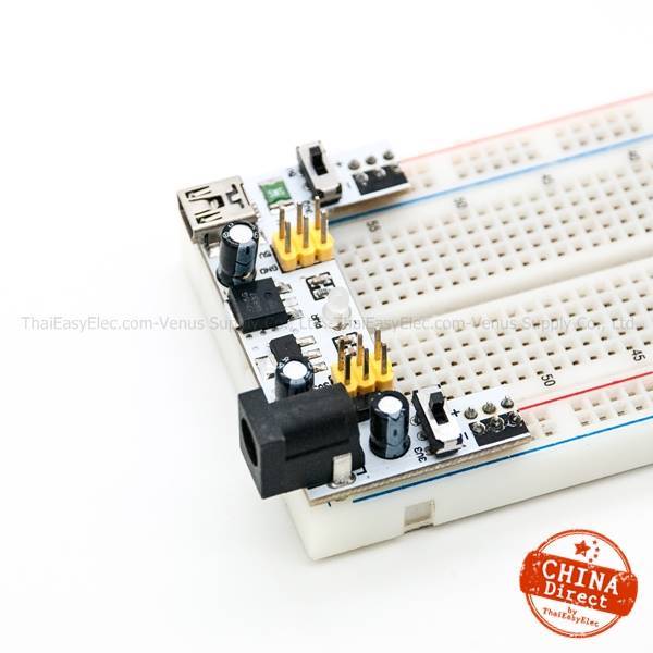 Breadboard Power Module - ThaiEasyElec Electronic for Embedded System จำหน่าย Arduino,Raspberry Pi