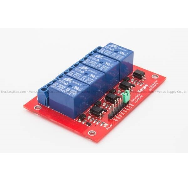 4 Channels Relay Module - ThaiEasyElec Electronic for Embedded System จำหน่าย Arduino,Raspberry Pi