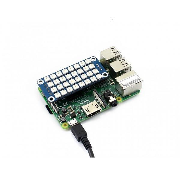 4x8 Rgb Led Phat For Raspberry Pi Thaieasyelec Electronic For Embedded System จำหน่าย Arduino