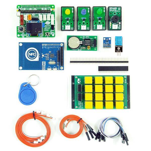 ยกเลิกจำหน่ายretired Leafhat Io Kit ชุดอุปกรณ์อินพุตเอาต์พุตสำหรับเรียนรู้และใช้งาน 
