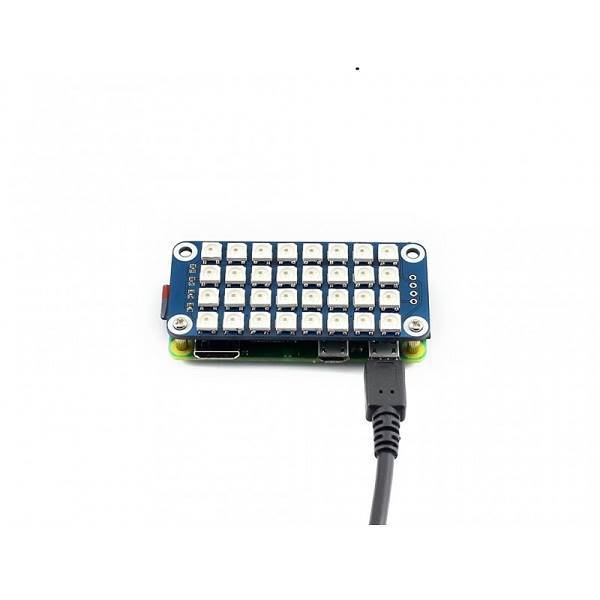 4x8 Rgb Led Phat For Raspberry Pi Thaieasyelec Electronic For Embedded System จำหน่าย Arduino