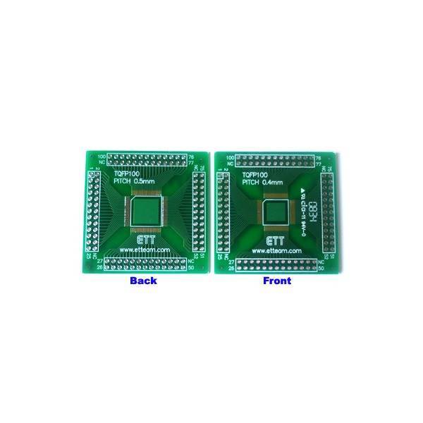 (ยกเลิกจำหน่าย/Retired) PCB CONVERT TQFP100 PIN SMD to DIP - ThaiEasyElec Electronic for ...