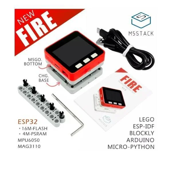 M5Stack FIRE IoT Starter Kit - ThaiEasyElec Electronic for Embedded System จำหน่าย Arduino ...