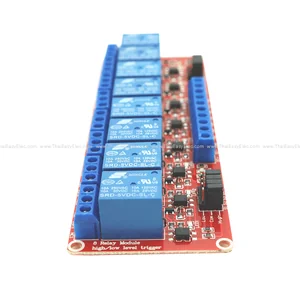 8 Channels Relay Module (High/Low Level Trigger) - ThaiEasyElec Electronic for Embedded System ...