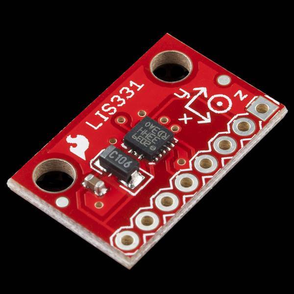 Triple Axis Accelerometer Breakout - LIS331 - ThaiEasyElec Electronic for Embedded System ...