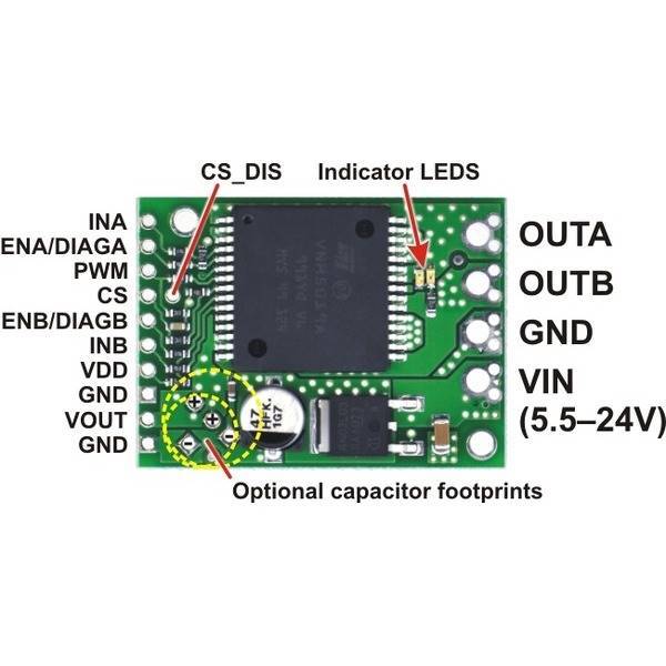 VNH5019 Motor Driver Carrier - ThaiEasyElec Electronic for Embedded System จำหน่าย Arduino ...