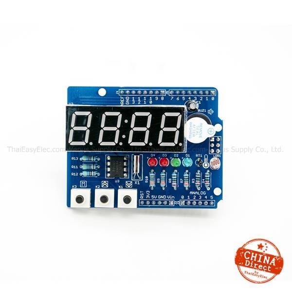 Real Time Clock Shield - ThaiEasyElec Electronic for Embedded System จำหน่าย Arduino,Raspberry Pi