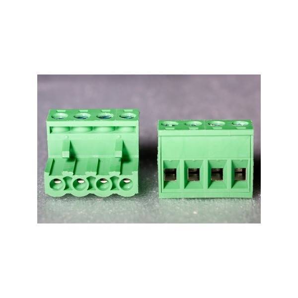 Female Terminal Block Pluggable Rising Clamp 4PIN (5.08 pitch ...