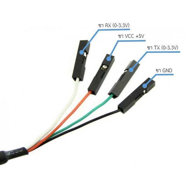 USB to TTL Serial Cable - Debug / Console Cable - ThaiEasyElec ...