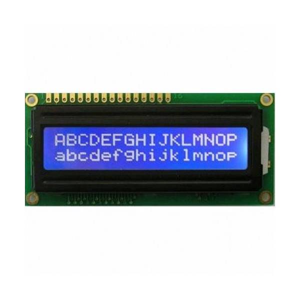 Basic 16x2 Character LCD - White on Blue 5V (I2C) - ThaiEasyElec ...
