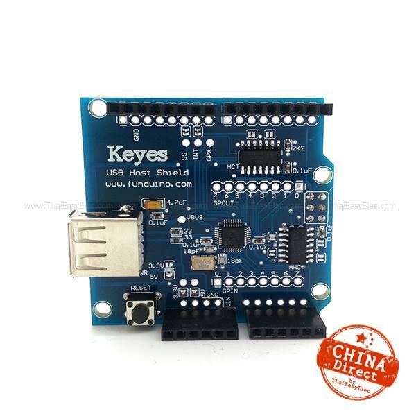 Keyes USB Host Shield - ThaiEasyElec Electronic for Embedded System จำหน่าย Arduino,Raspberry Pi