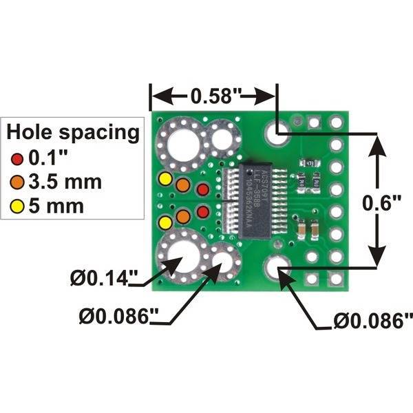 (Special Price) ACS709 Current Sensor Carrier -75 to +75 - ThaiEasyElec Electronic for Embedded ...