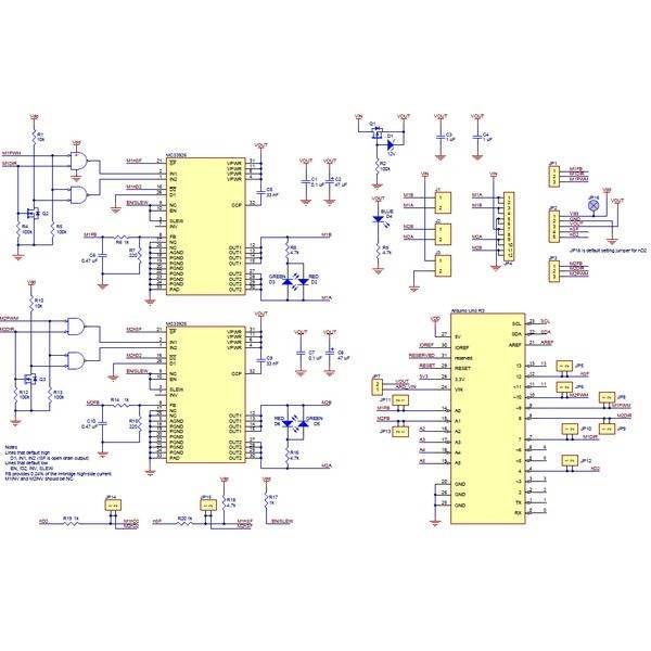 Pololu Dual MC33926 Motor Driver Shield for Arduino - ThaiEasyElec Electronic for Embedded ...