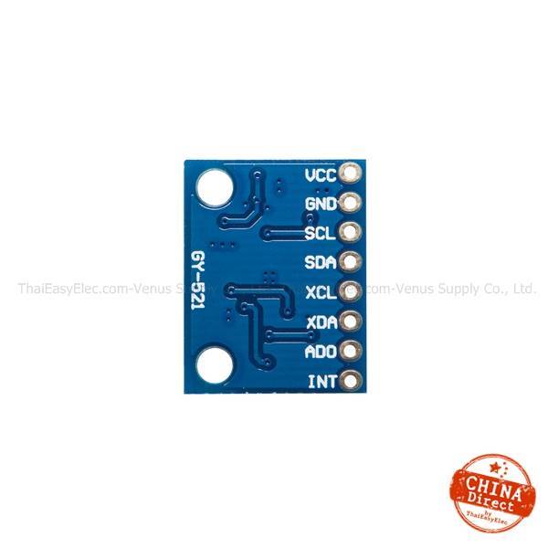 Gy 521 6 Dof Imu Mpu6050 Thaieasyelec Electronic For Embedded System จำหน่าย Arduino