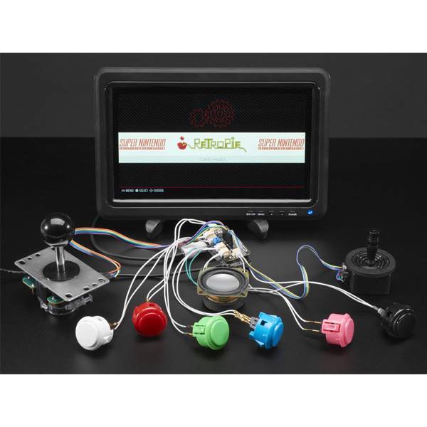 Adafruit Arcade Bonnet for Raspberry Pi with JST Connectors - Mini Kit - ThaiEasyElec Electronic ...