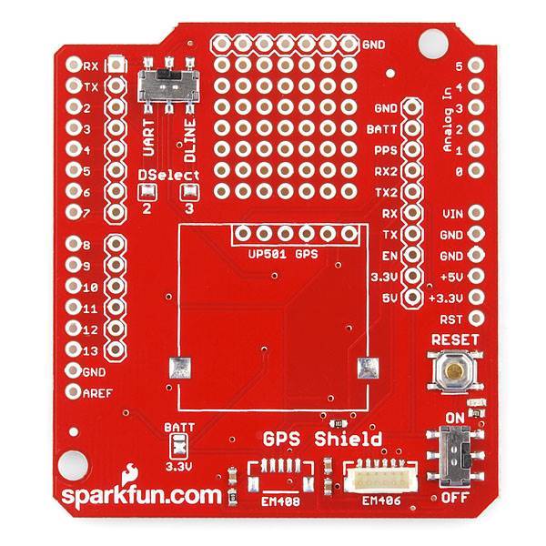 GPS Shield - ThaiEasyElec Electronic for Embedded System จำหน่าย Arduino,Raspberry Pi