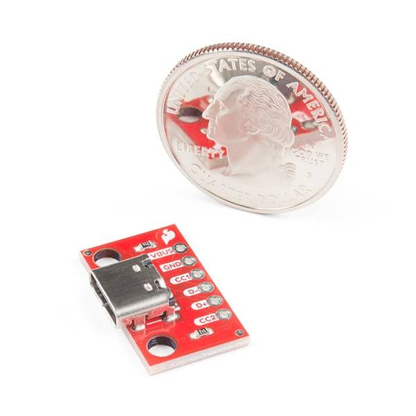 Sparkfun Usb C Breakout Thaieasyelec Electronic For Embedded System จำหน่าย Arduinoraspberry Pi
