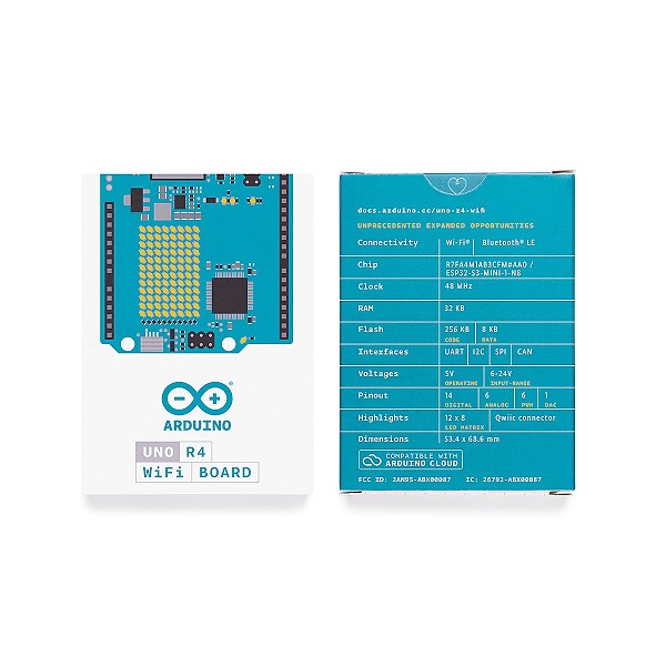 Arduino UNO R4 WiFi (บอร์ดเเท้ 100%) - ThaiEasyElec Electronic for Embedded System จำหน่าย ...