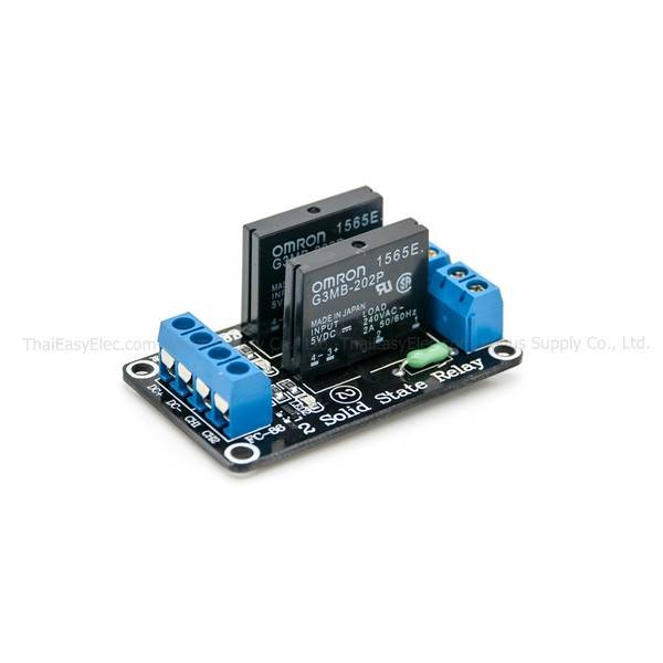 2-CH 5V Solid State Relay - ThaiEasyElec Electronic for Embedded System ...
