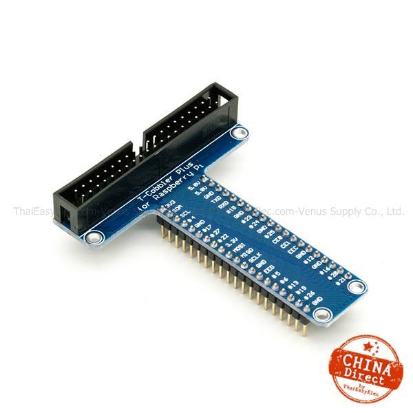 GPIO Extension Board for RPi 3, 2 and Model B+ - ThaiEasyElec ...